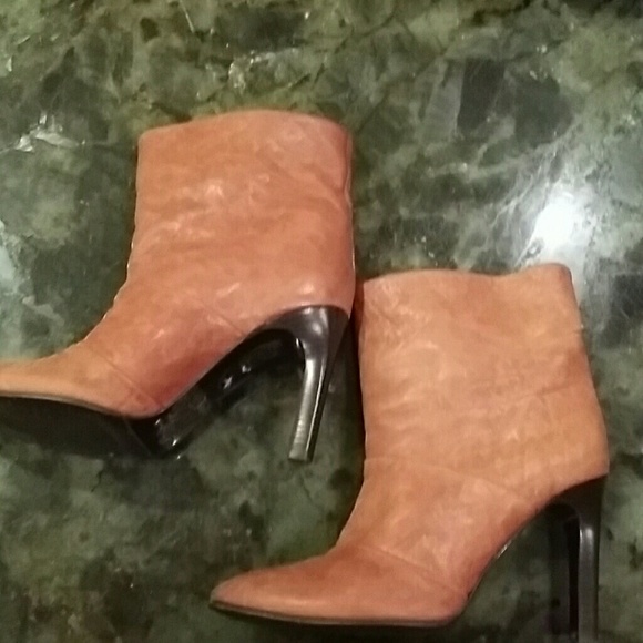 Escada | Shoes | Escada Booties Camel Brown 7 | Poshmark